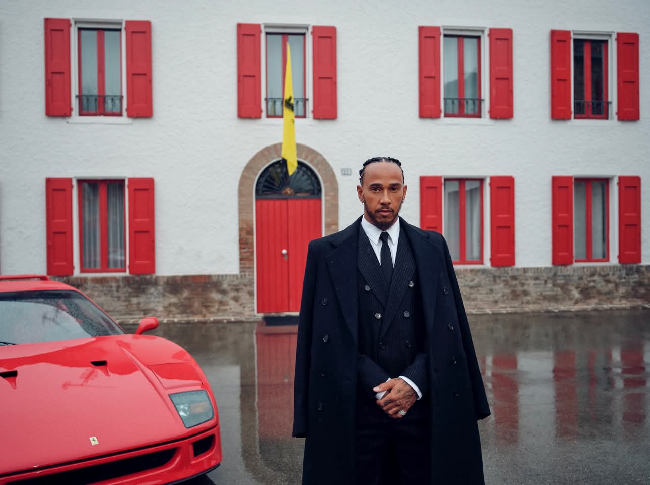 Första dagen som Scuderia Ferrari HP-förare för Lewis Hamilton - Motorextra